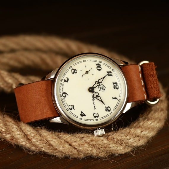 Molnija watch, Soviet watch, Vintage Molnija watch, m… - Gem