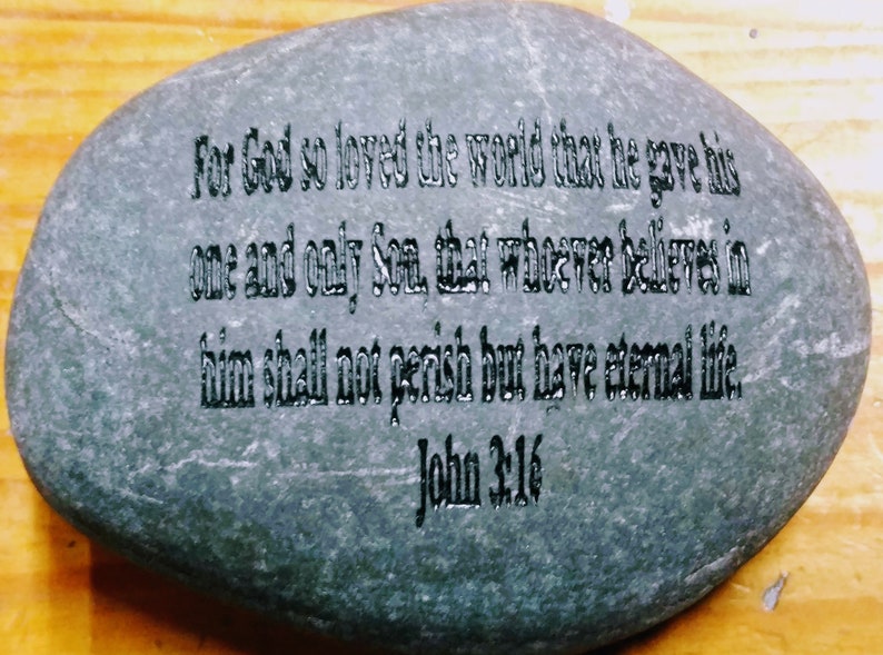 Biblical Bible Scriptures Proverbs Wisdom Stones River Rocks | Etsy