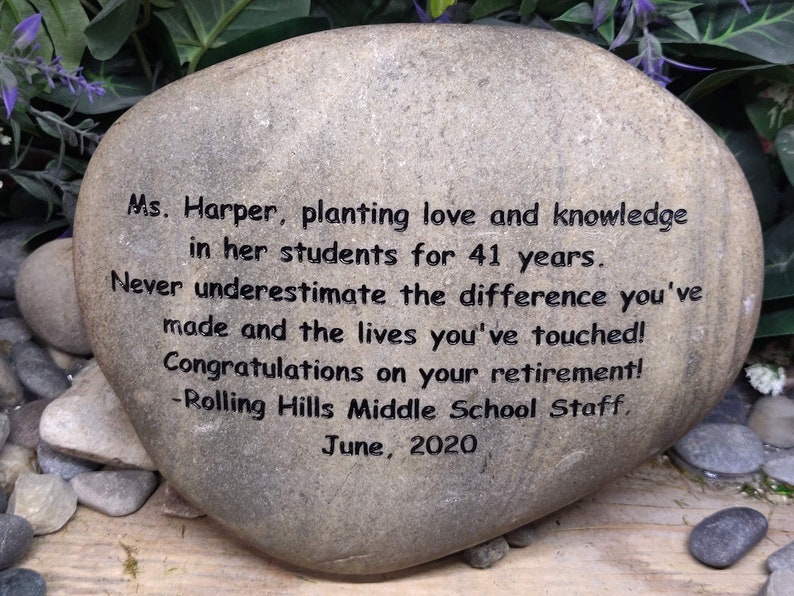 Hope Inspirational Stones Garden Rocks Kids Custom to Order - Etsy