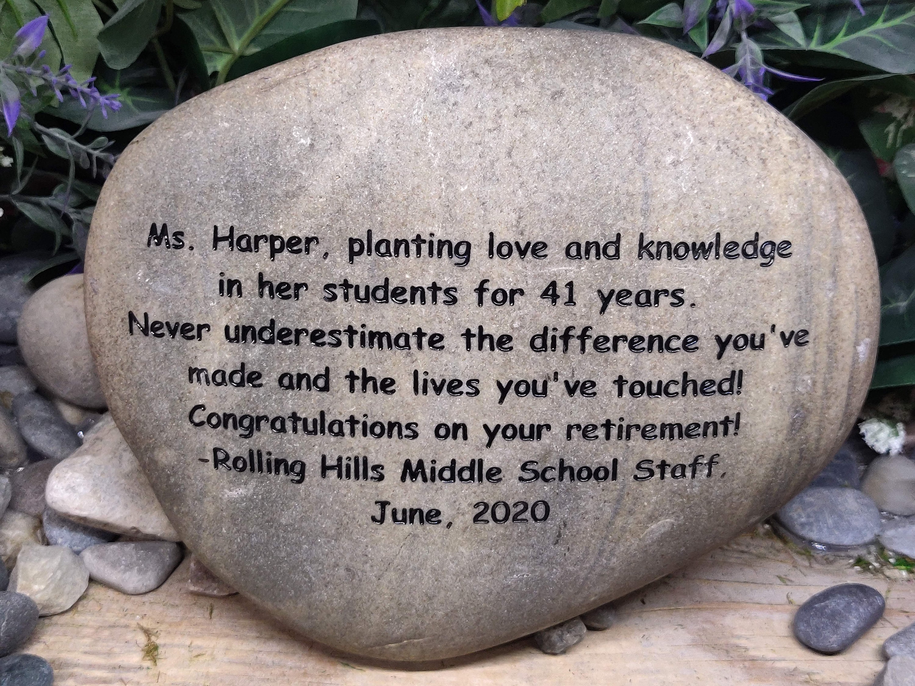 Hope Inspirational Stones Garden Rocks Kids Custom to Order | Etsy Canada
