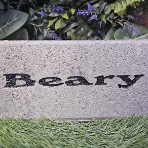 4x8 Brick Concrete Deep Carved Sand Blasted Not Lazer or Clay Engraved ...