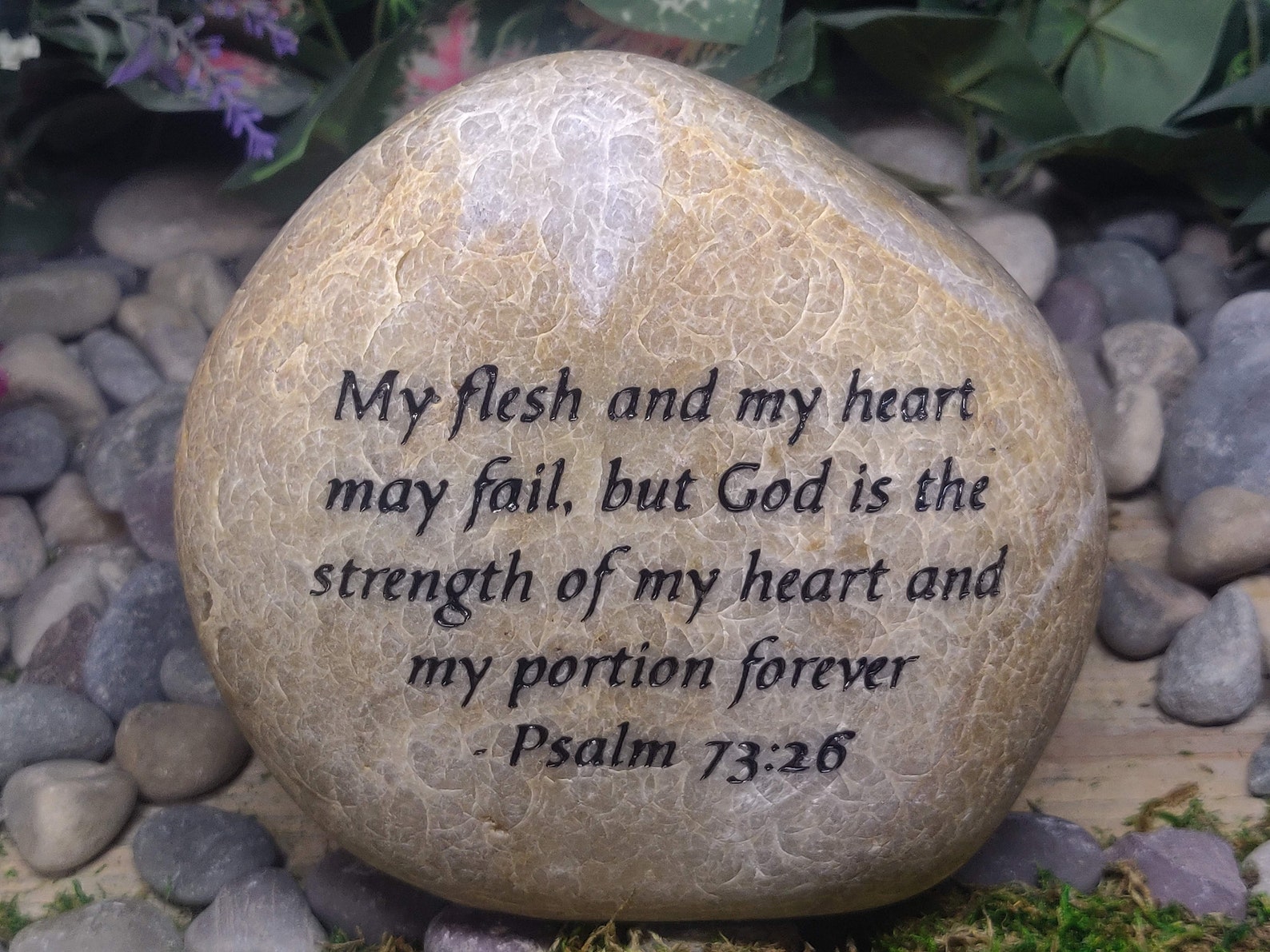 Biblical Bible Scriptures Proverbs Wisdom Stones River Rocks Custom ...