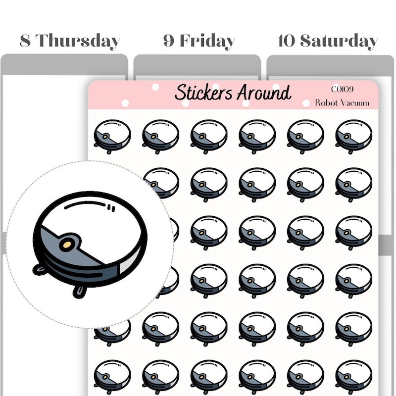 Vacuum Stickers - Etsy