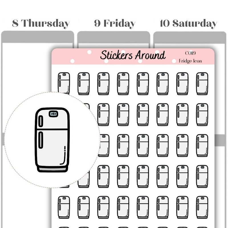 Fridge Stickers - Etsy