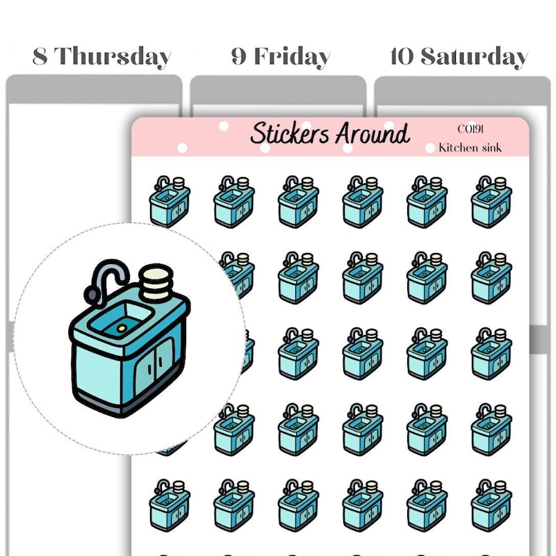 Sinks Sticker - Etsy