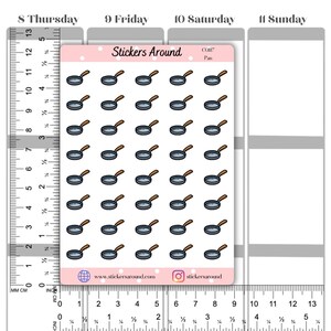 Pan Icon Planner Sticker - Etsy