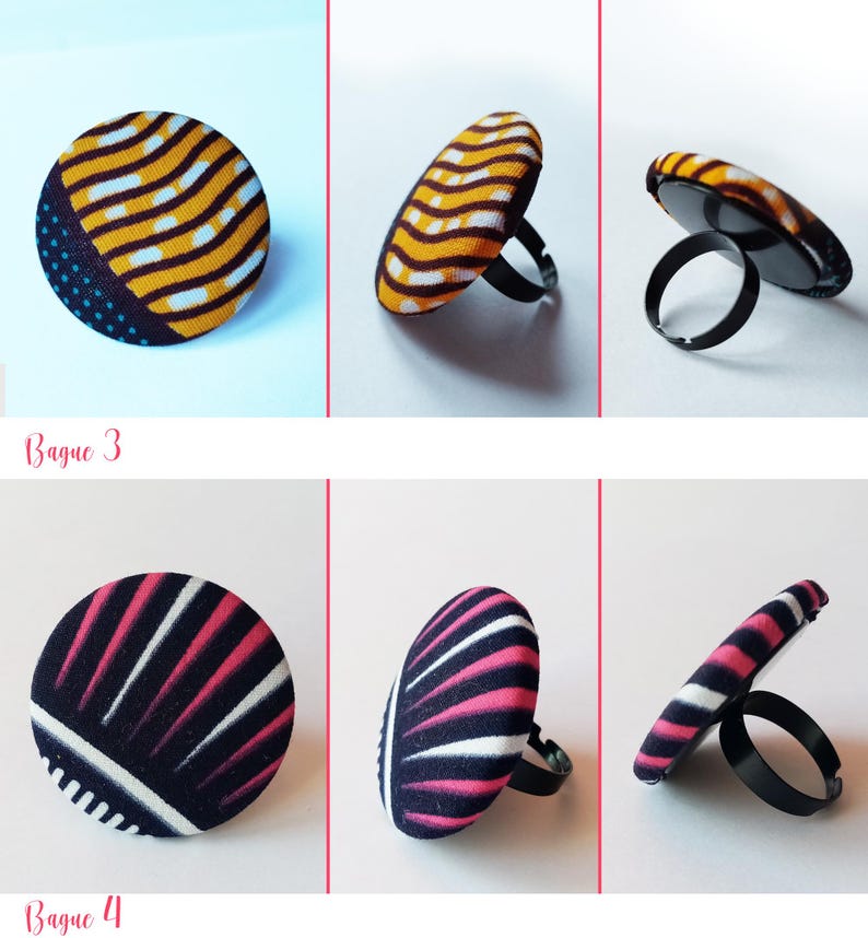 Large Model Wax Ring Diameter 3.8cm Pattern of Your Choice - Etsy