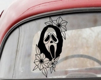 Scream Car Decal | Etsy