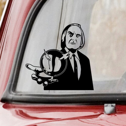 The Tall Man Car Decal Phantasm Angus Scrimm Laptop Decal | Etsy