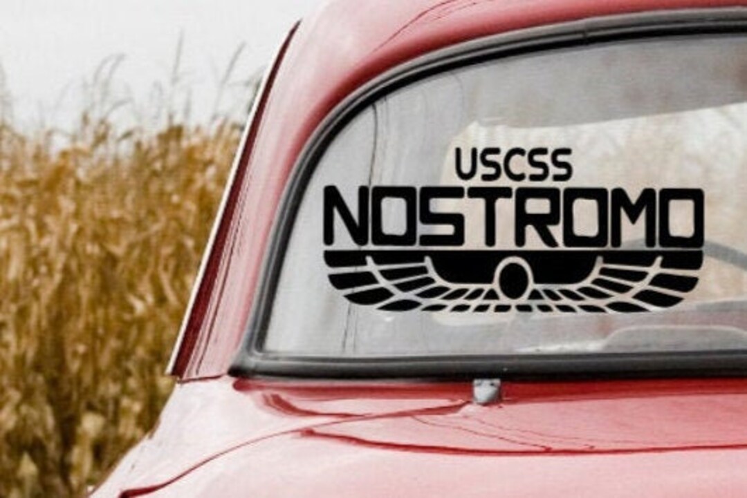 Alien Decal, Laptop Decal, Car Decal, Horror Movie, Tumbler Decal, Sci ...