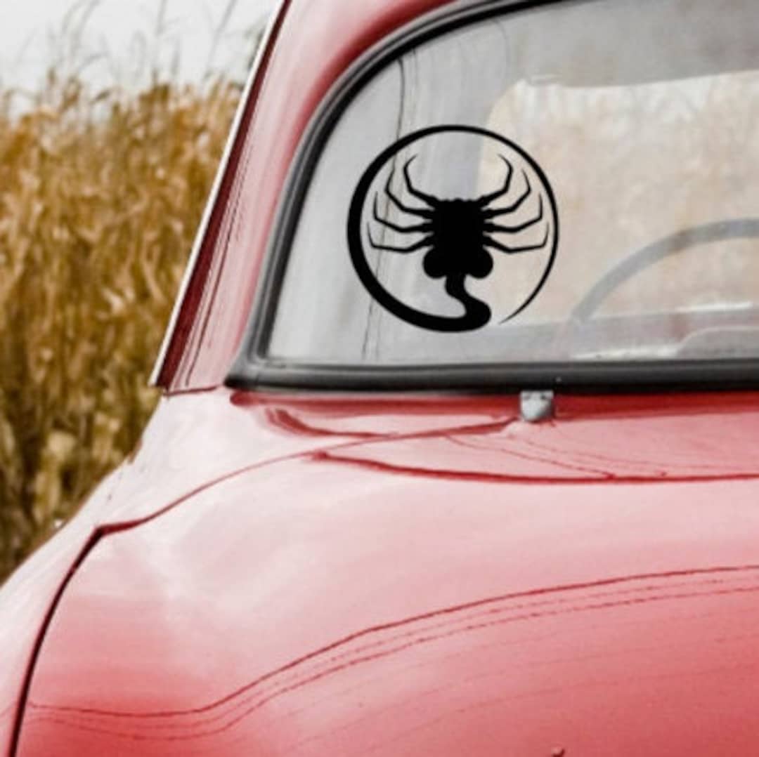 Alien Decal Laptop Decal Car Decal Horror Movie Tumbler - Etsy