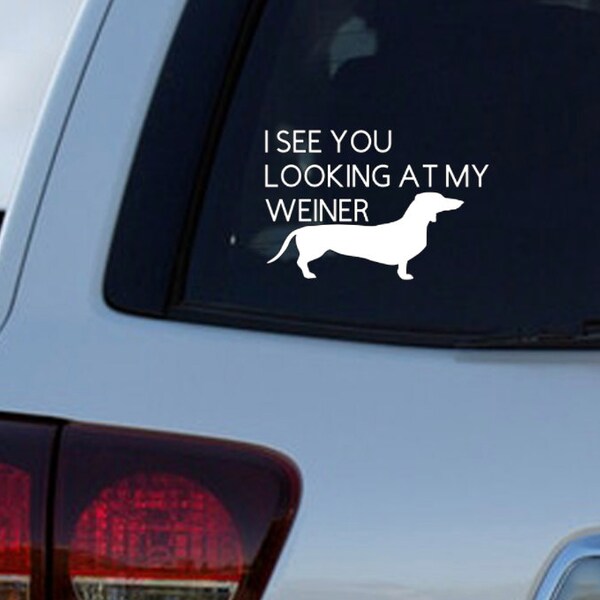 Window Clings Dachshund - Etsy