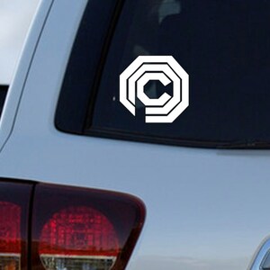 Robocop, Car Decal, Water Bottle Decal, Window Cling, Laptop Decal ...