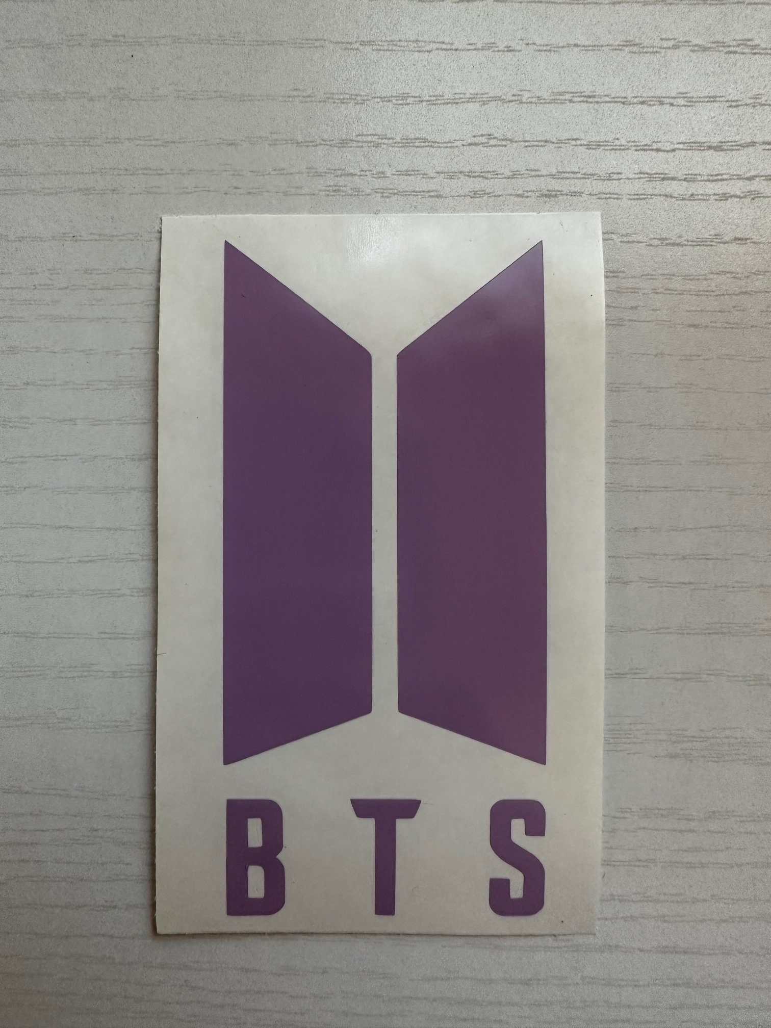 K-pop Inspired BTS Logo Decal - Etsy