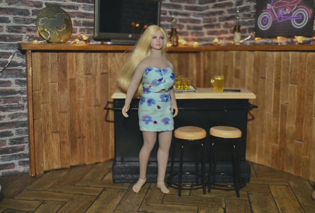 Tbleague PHICEN T05 1:12 Scale Clothes ~ Fitted Top & Skirt ~ Handmade ...