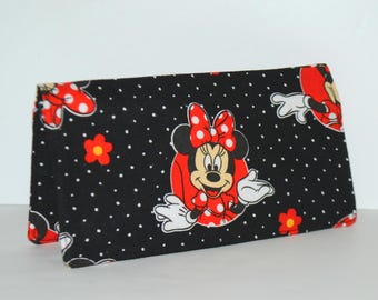 Checkbook Cover Mickey Mouse - Etsy