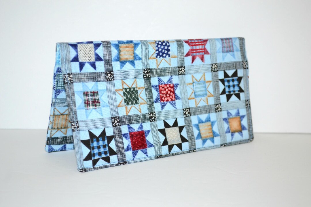 Checkbook Cover Holder W-protective Carbon Copy Panel or Can Be Used as ...