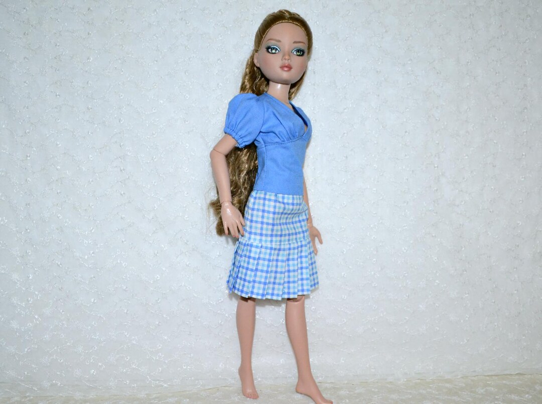 Ellowyne Wilde 16" Doll Clothes Handmade ~ 2 Pieces ~ Feminine Top With ...