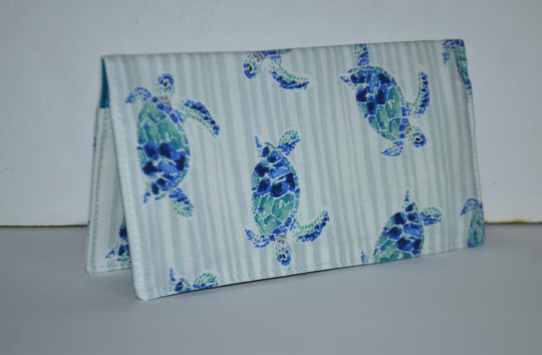 Checkbook Cover Holder W-protective Carbon Copy Panel or Can Be Used as ...