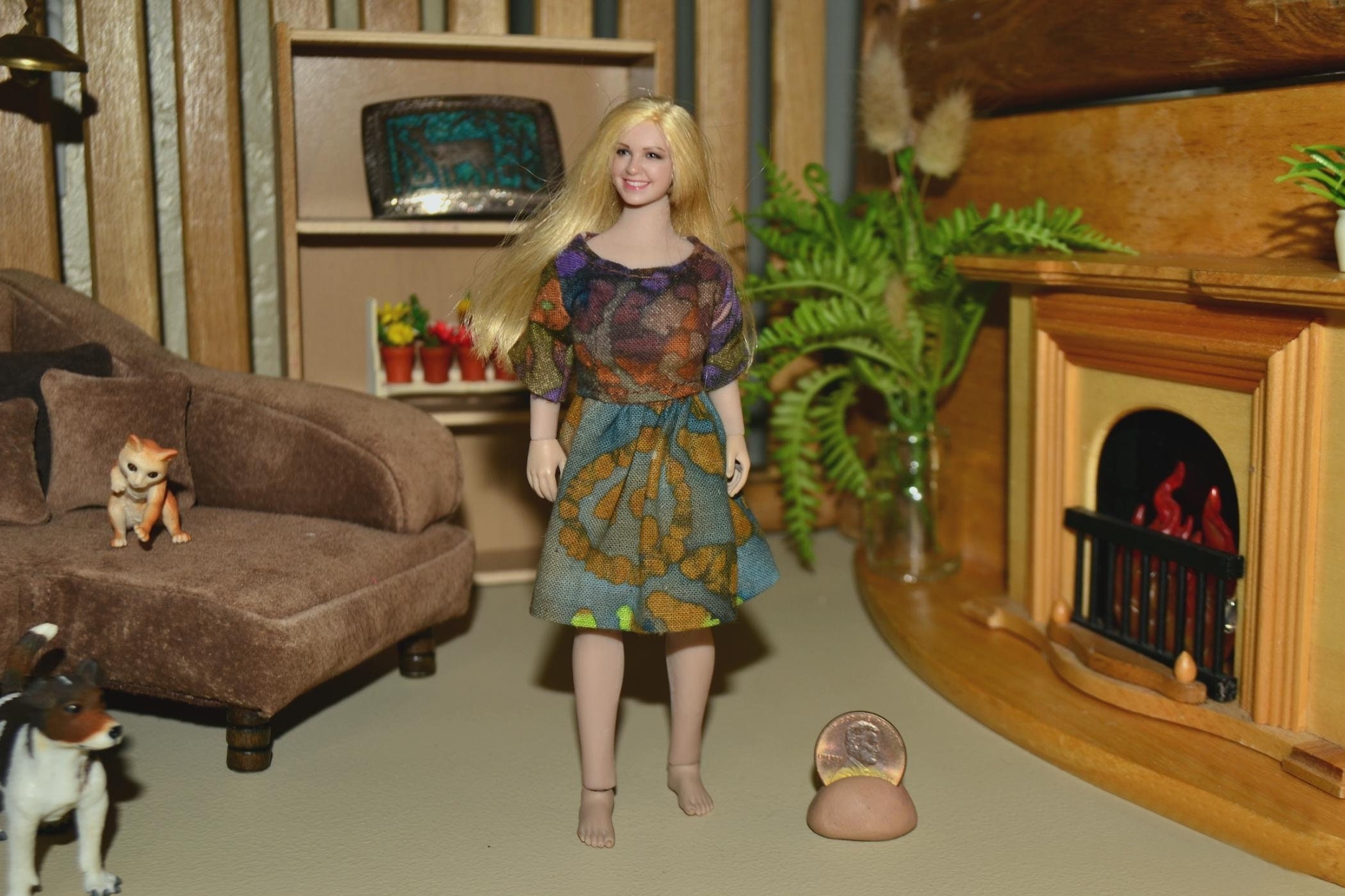 Tbleague PHICEN T05 1:12 Scale Clothes Fun Fall Batik Print - Etsy