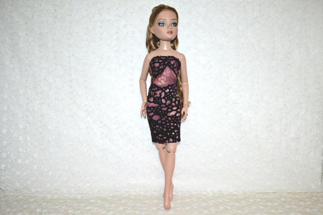 Handmade Clothes Fits Ellowyne Wilde 16" Tall Doll ~ Sheer Velvety ...