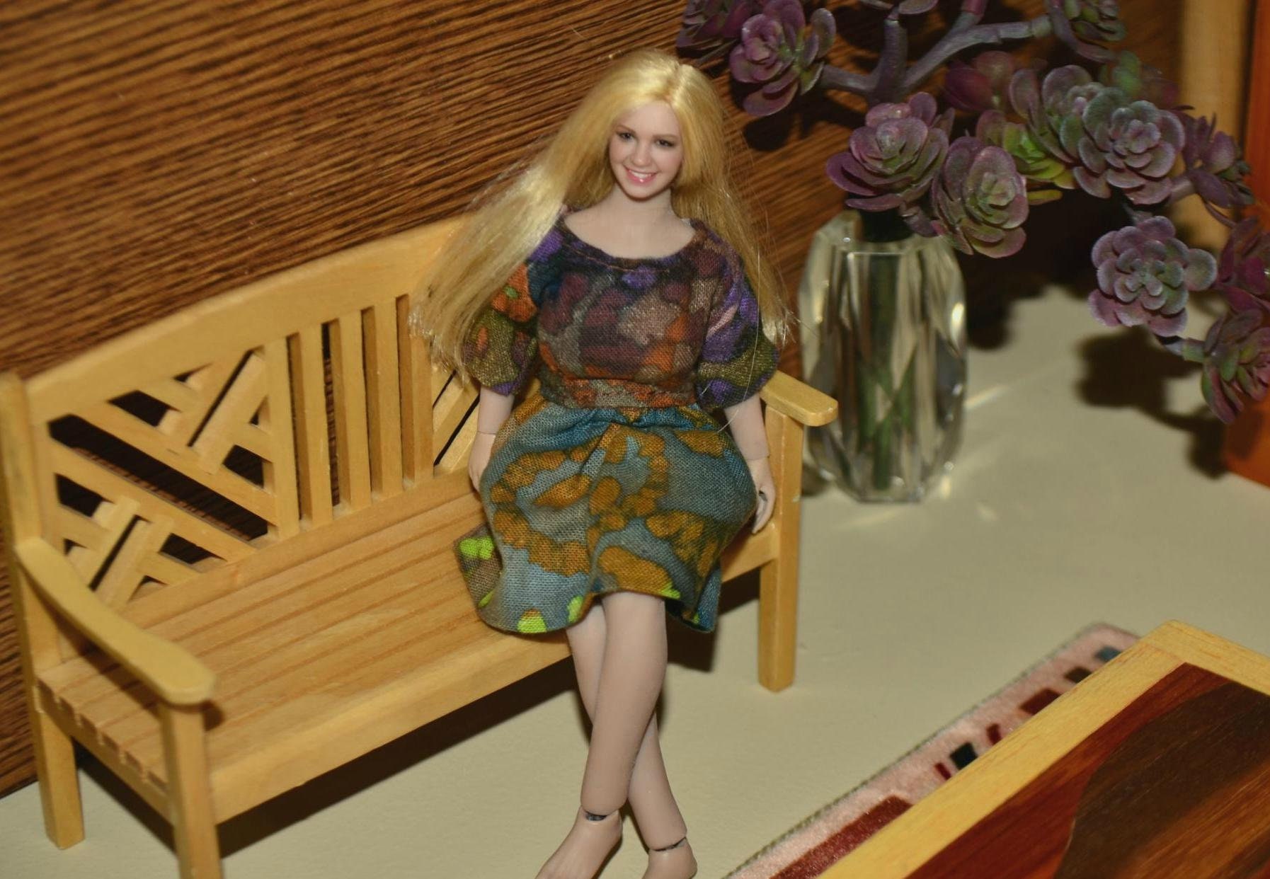 Tbleague PHICEN T05 1:12 Scale Clothes Fun Fall Batik Print - Etsy