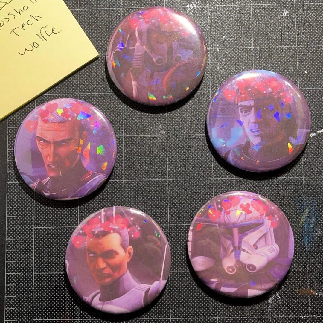 Pookie-fied Clone Trooper Pins 2.25 - Etsy