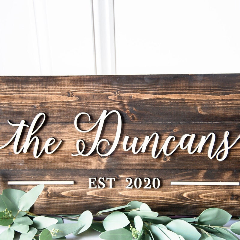 Established Sign - Etsy