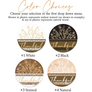 Thankful Door Hanger | Thanksgiving Front Door Decor | Thankful Fall ...