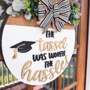 Graduation Door Decor | Graduation Wood Door Hanger | Door Sign for ...