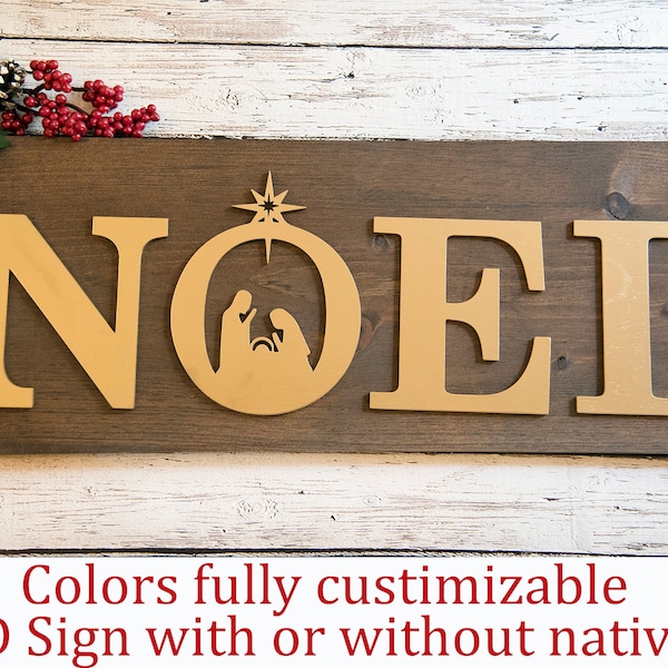 Noel Sign - Etsy