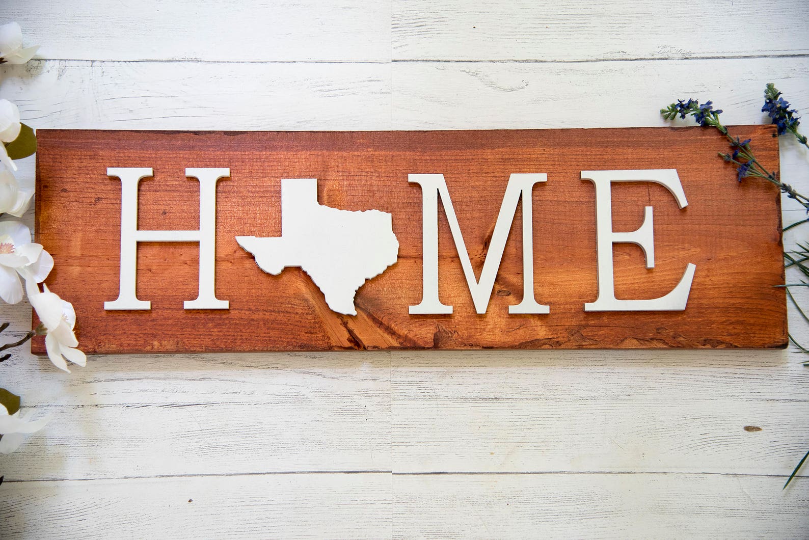 Wood Home Sign Home State Wall Decor Rustic Wall Sign - Etsy