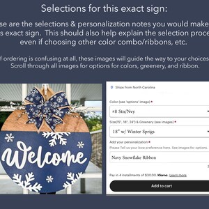 Winter Welcome Door Hanger | Winter Front Door Decor | Wooden Welcome ...