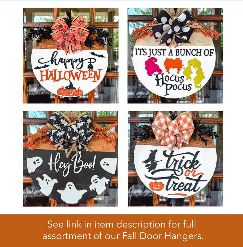 Halloween Door Hanger | Welcome Witches Door Decor | Welcome Halloween ...