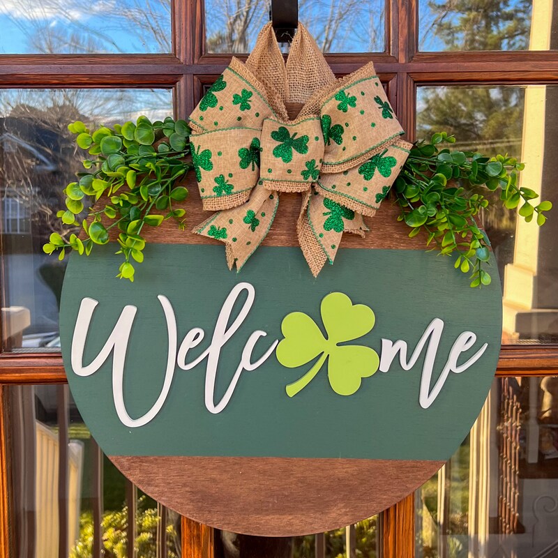 St Patrick Day Door Decor - Etsy