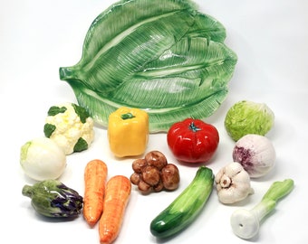 Ceramic vegetables | Etsy