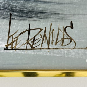 Signed Lee Reynolds/stamped Vanguard Studios Oil on Canvas Heeling ...