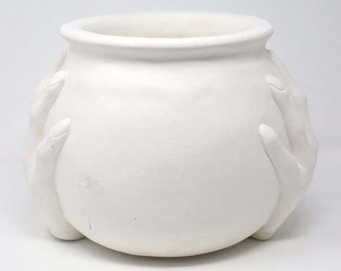Vintage Ceramic Hands Holding Pot Cachepot - Etsy