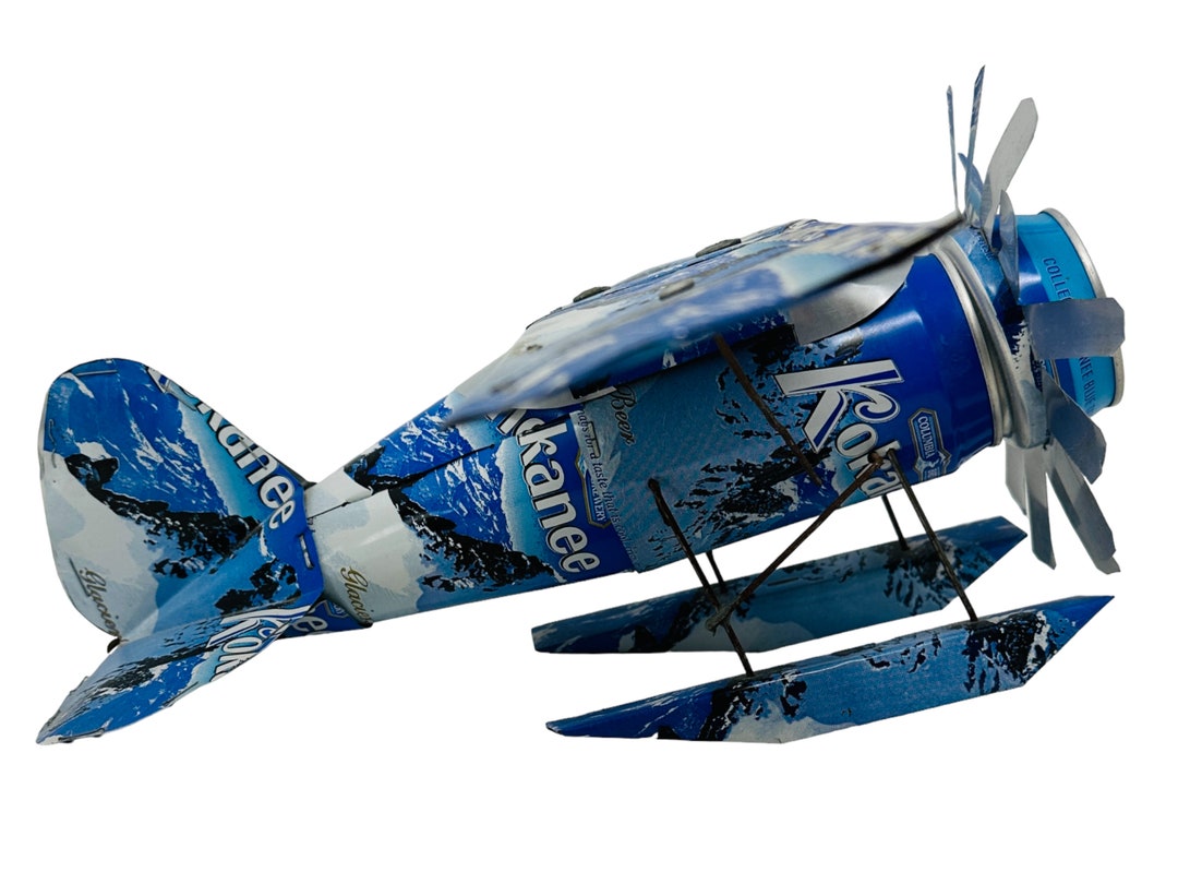 Handcrafted Kokanee Beer Can Seaplane - Etsy