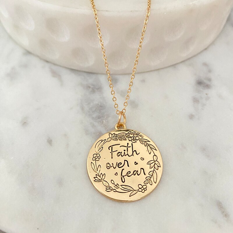 Faith Charm - Etsy