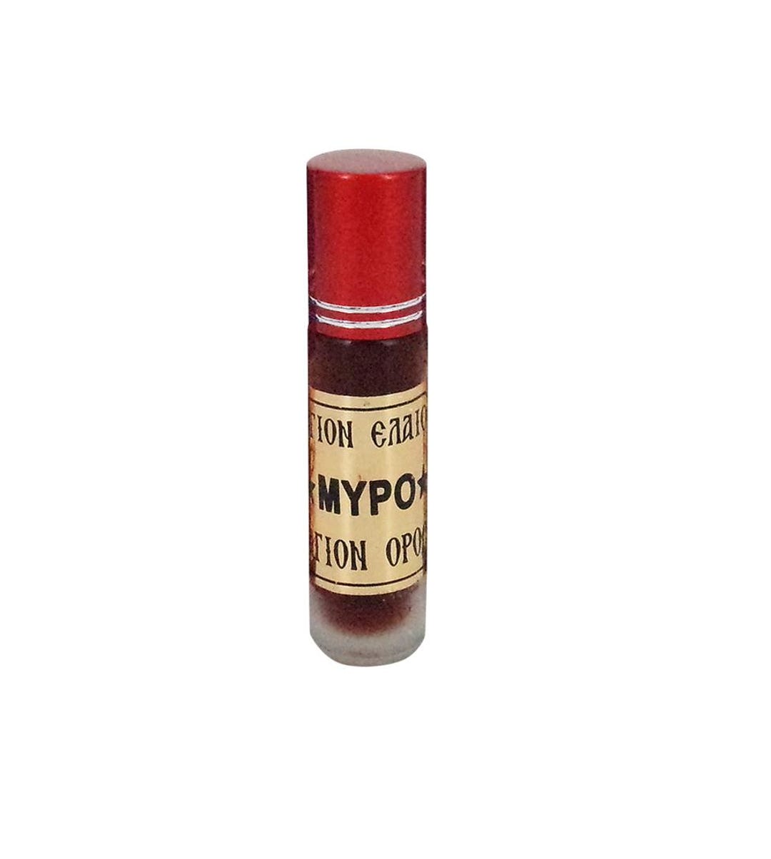 Blessed Greek Orthodox Authentic Anointing Holy Aromatic Myrrh Oil 10ml ...