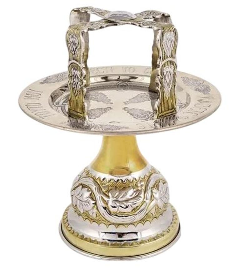 Greek Orthodox Holy Communion Proskomedia Church Altar Egraved Brass ...