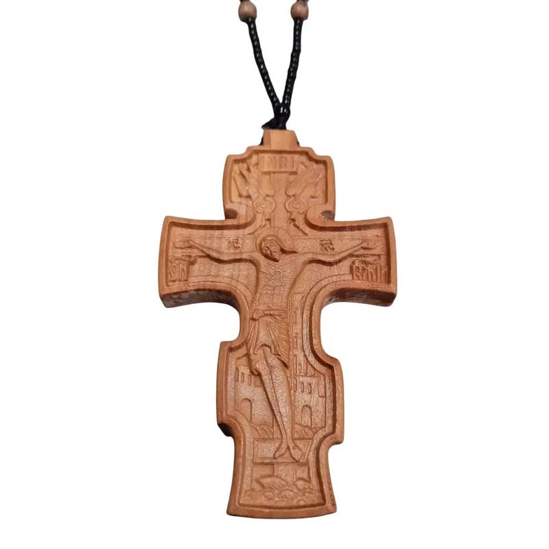 Russian Orthodox Pectoral Cross - Etsy