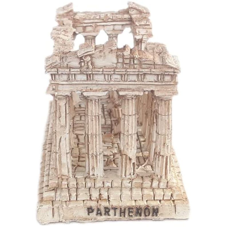 4 3/4" Souvenir Greece Athens Parthenon Acropolis 3D Model Statue ...