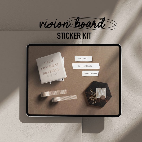 Vision Board Stickers - Etsy