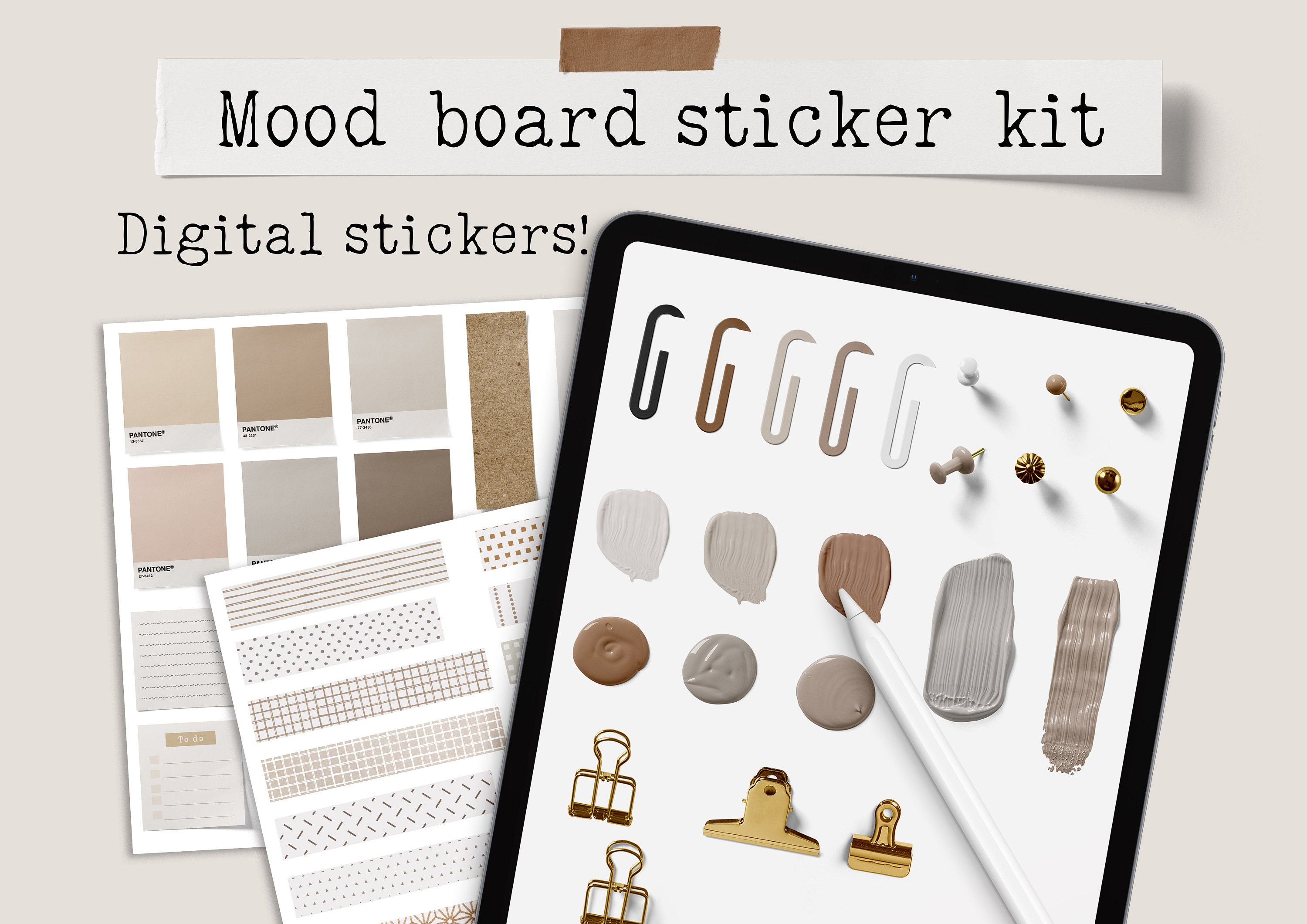 Digital Stickers Goodnotes Digital Planner Stickers - Etsy