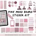 Pink Digital Stickers, Realistic Digital Stickers Goodnotes, Digital ...