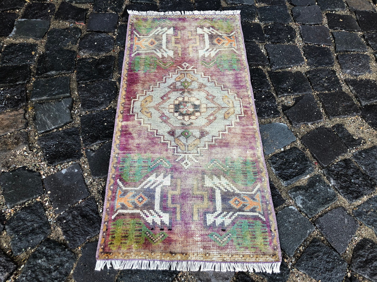 Home Decor Turkish Rug Vintage Rug Doormat Rug Boho Deco | Etsy