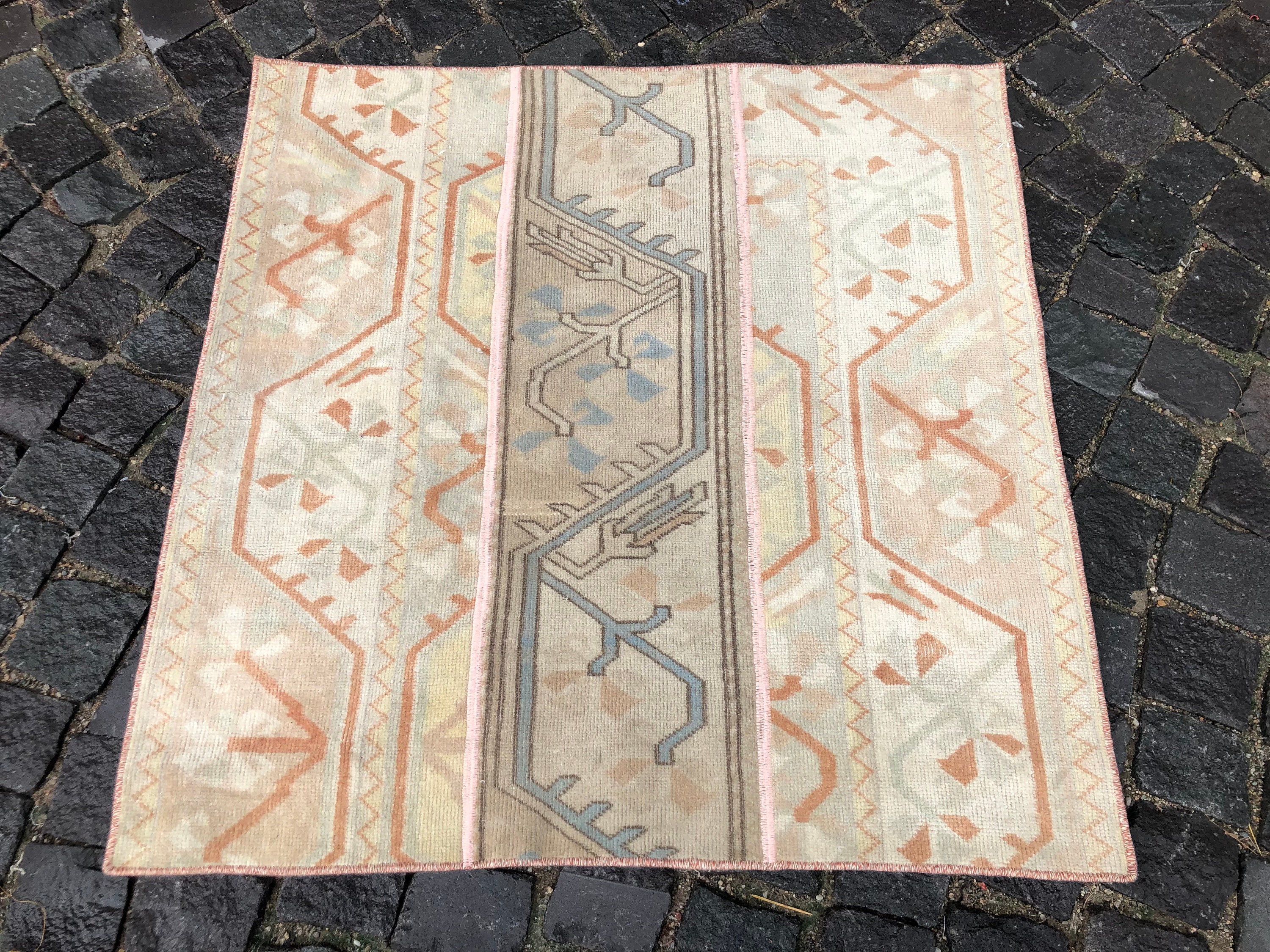 Patchwork Rug Turkish Rug Vintage Rug Area Rug Bohemian | Etsy