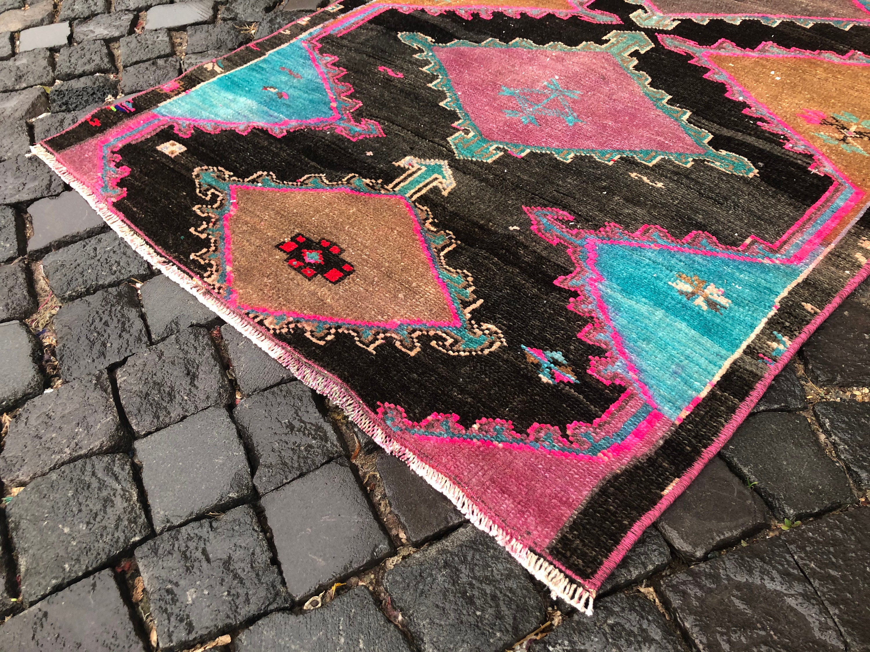 Turkish Rug Floor rug Vintage Rug Boho Rug Wool Rug | Etsy